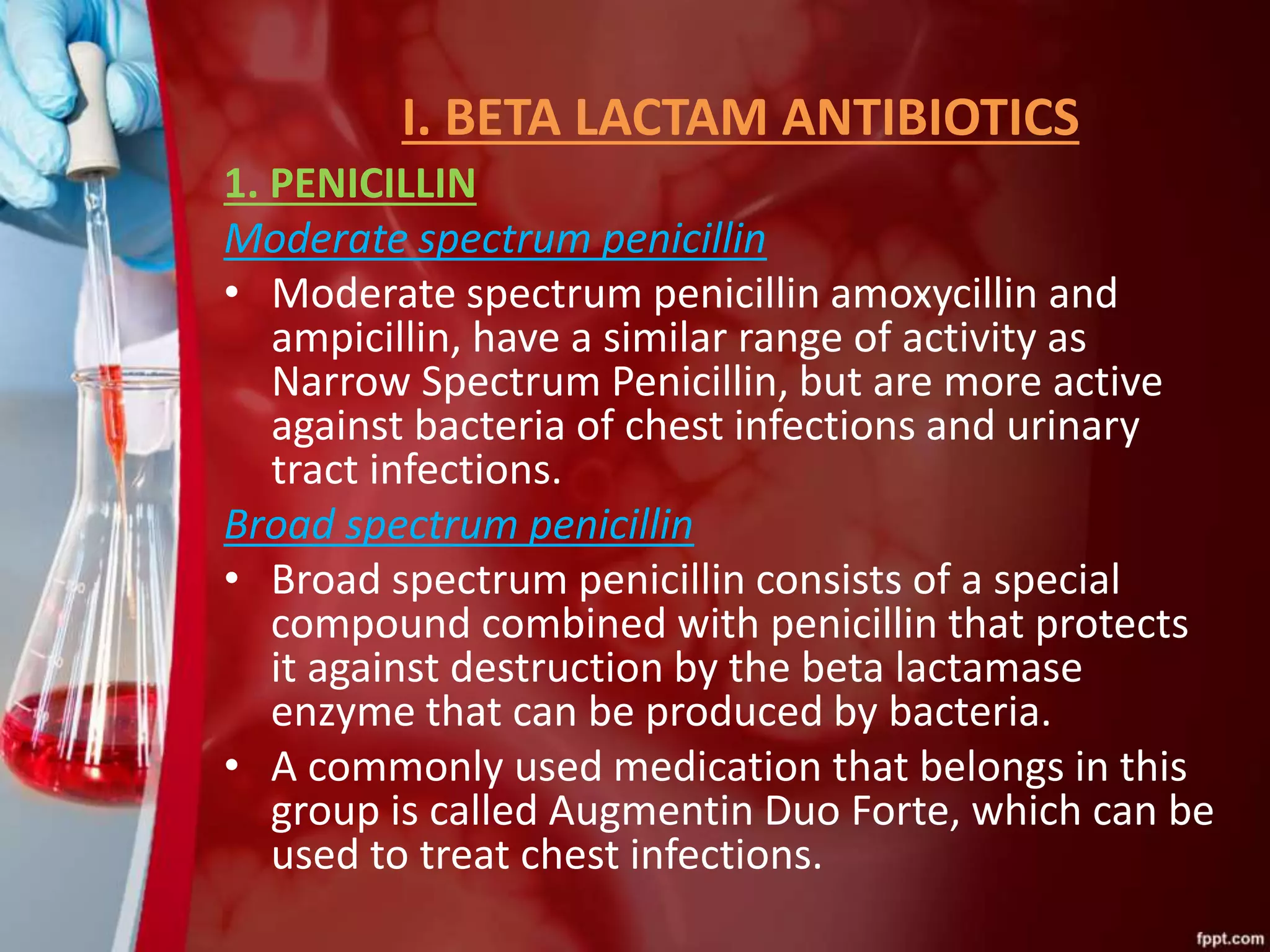 Antibiotics | PPTX