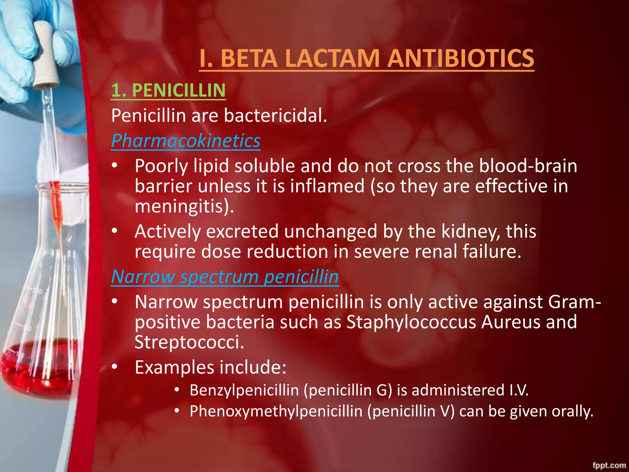 Antibiotics | PPTX