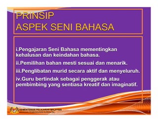 06 aspek seni bahasa | PDF