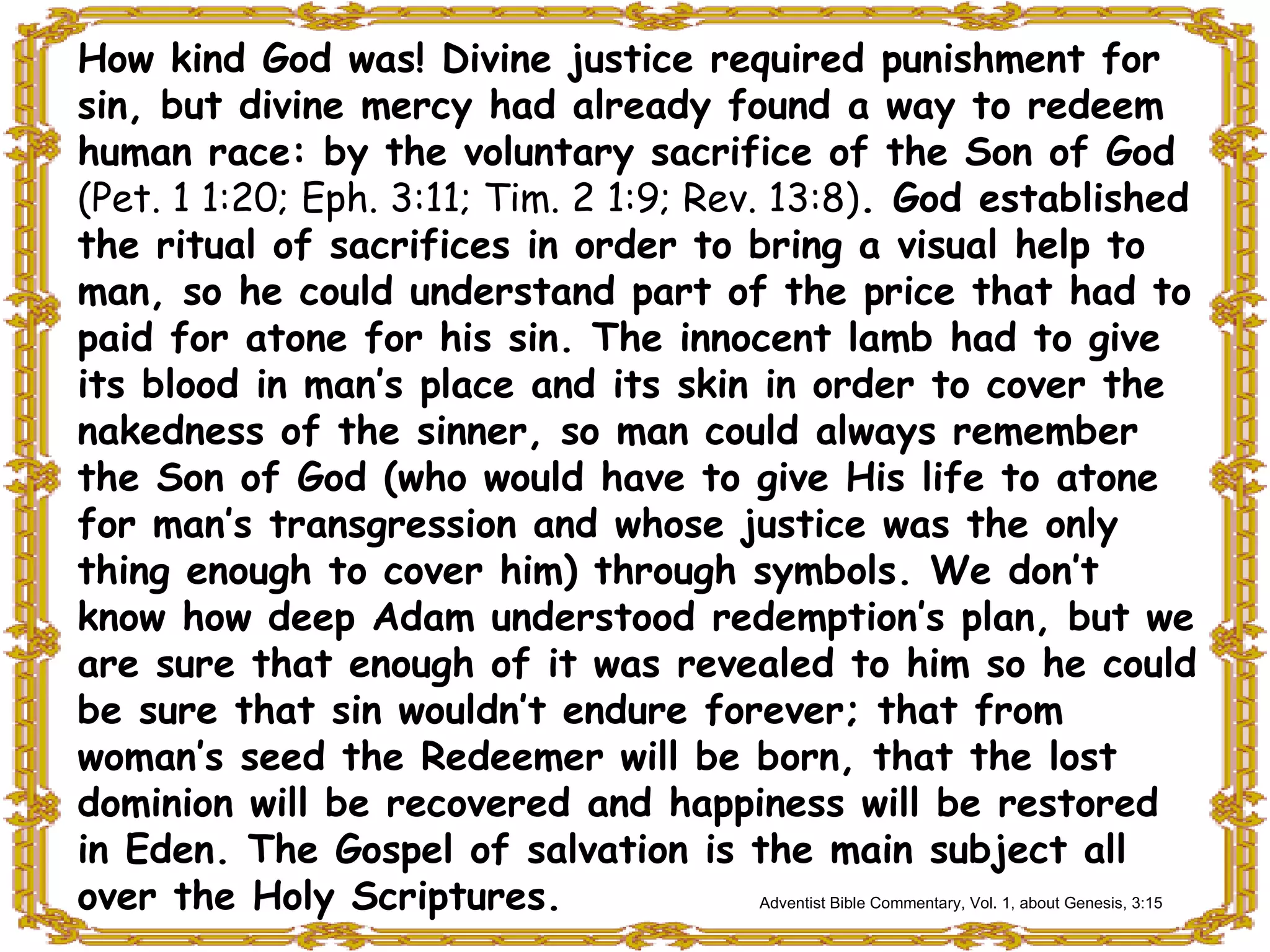 06 Atonement In Symbols I Sef Eng | PPT