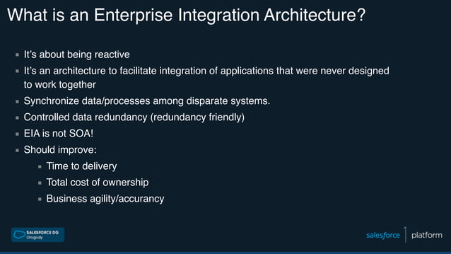 06 august meetup - enterprise integration architecture | PPT