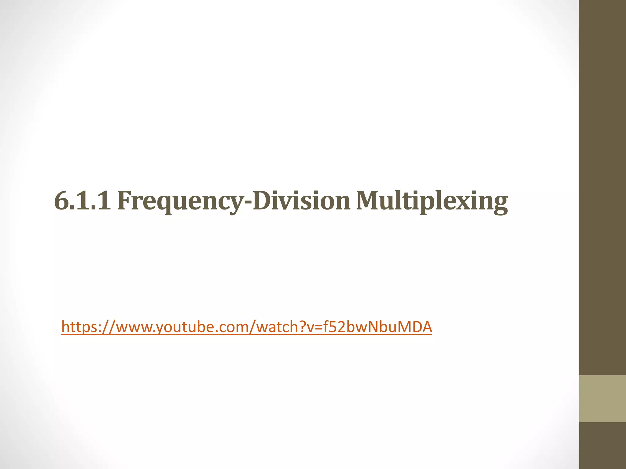 Bandwidth Utilization Multiplexing and Spectrum Spreading | PPTX
