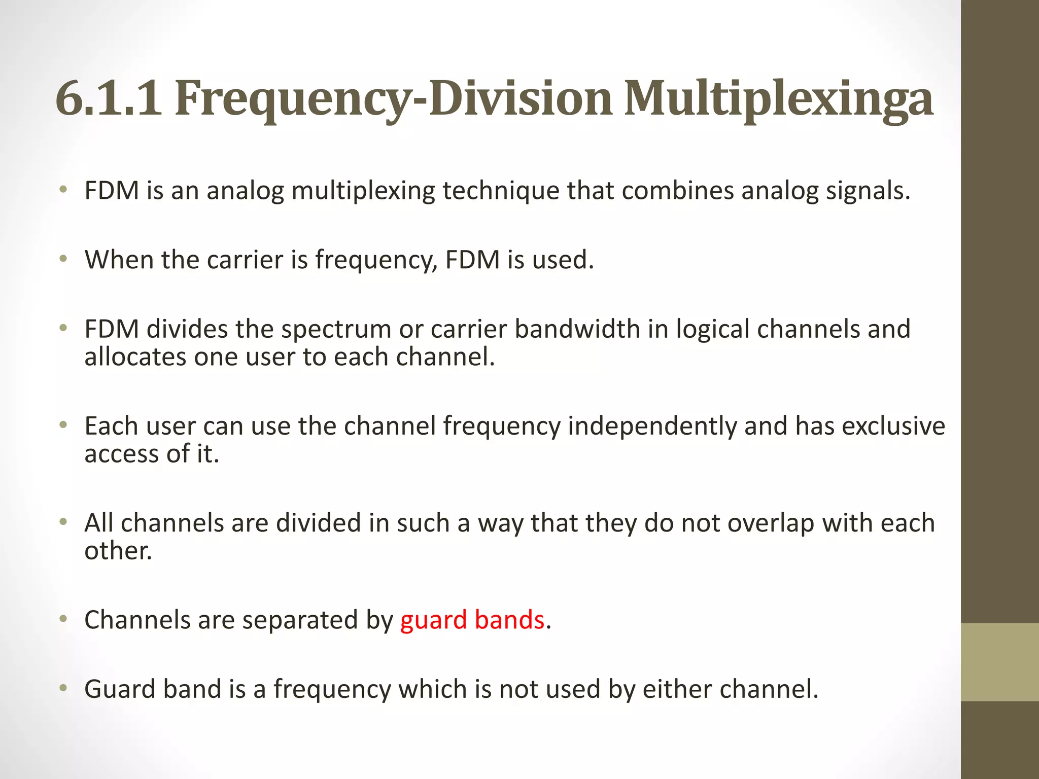 Bandwidth Utilization Multiplexing and Spectrum Spreading | PPTX