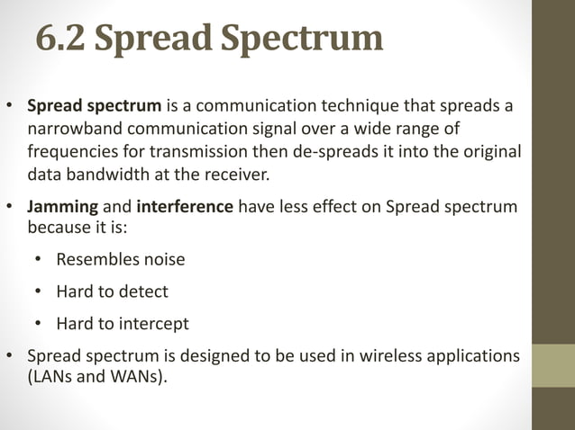 Bandwidth Utilization Multiplexing and Spectrum Spreading | PPTX | Physics | Science