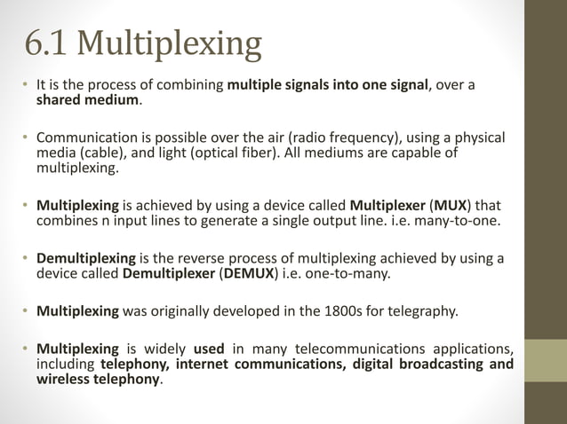 Bandwidth Utilization Multiplexing and Spectrum Spreading | PPTX | Physics | Science