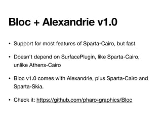 Bloc for Pharo: Current State and Future Perspective | PDF | Graphics ...