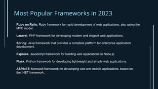Framework_Model_Overview for App Develop | PPT