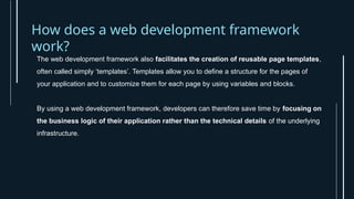 Framework_Model_Overview for App Develop | PPT