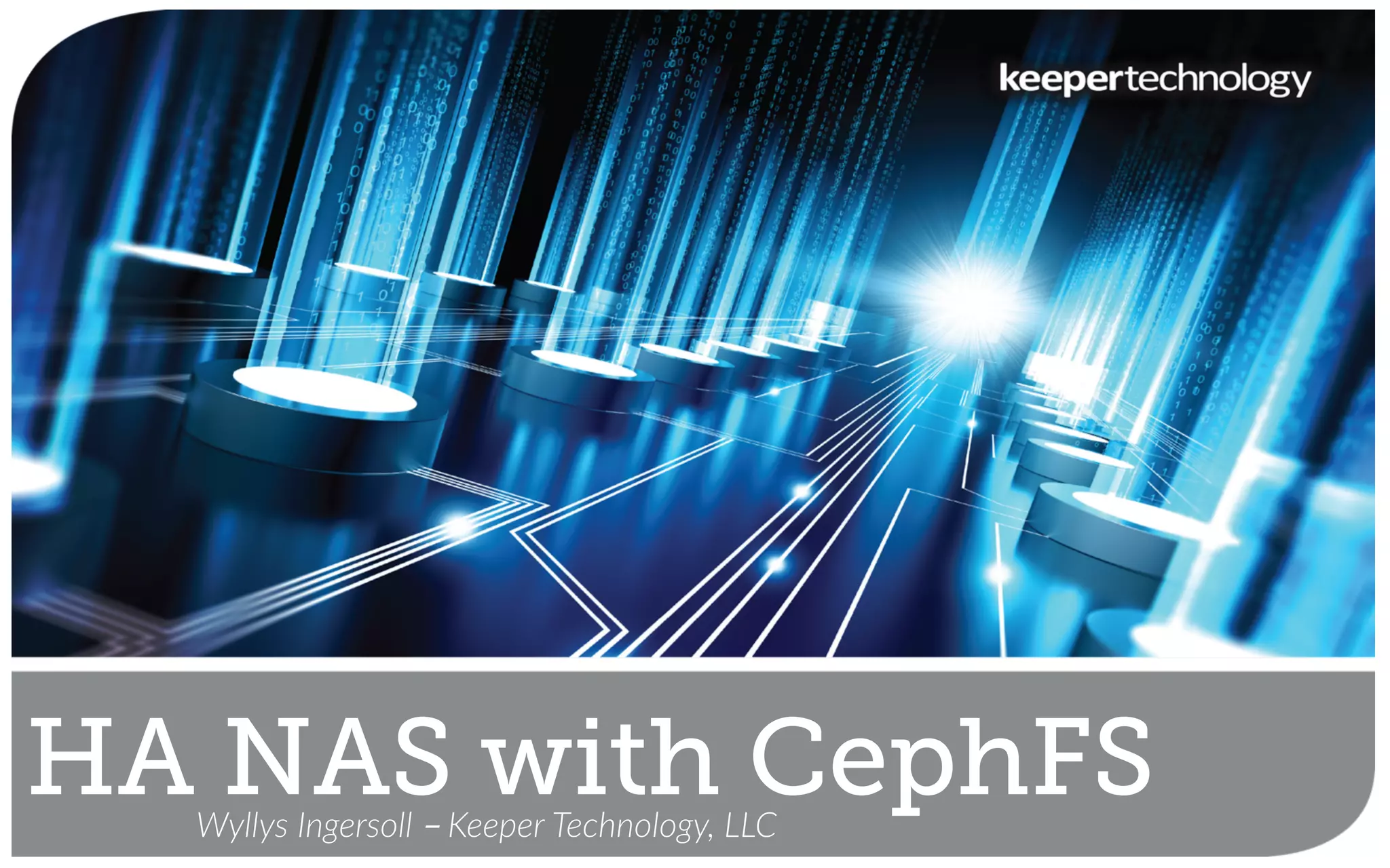 Ceph Day San Jose - HA NAS with CephFS | PPT