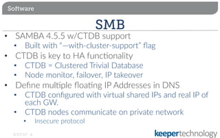 Ceph Day San Jose - HA NAS with CephFS | PPT
