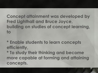 06 chapter-six-concept-attainment | PPT