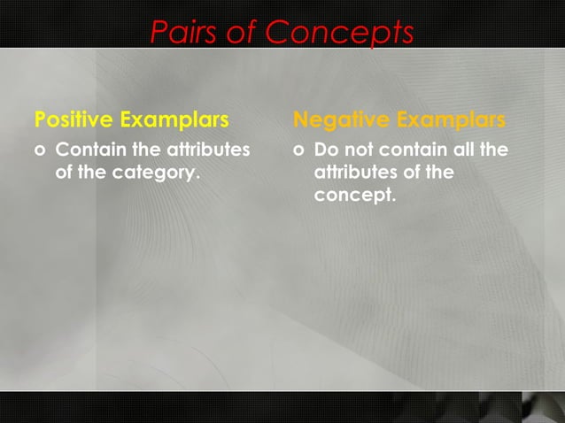 06 chapter-six-concept-attainment | PPT | Education