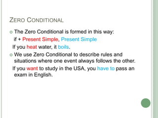 Teaching Grammar - conditional sentences | PPT