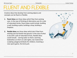 Creative Thinking | PPT