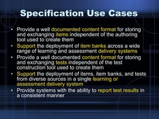 06 distance learning standards-qti | PPTX