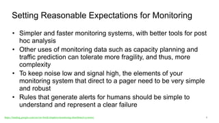 SRE Demystified - 06 - Distributed Monitoring | PDF