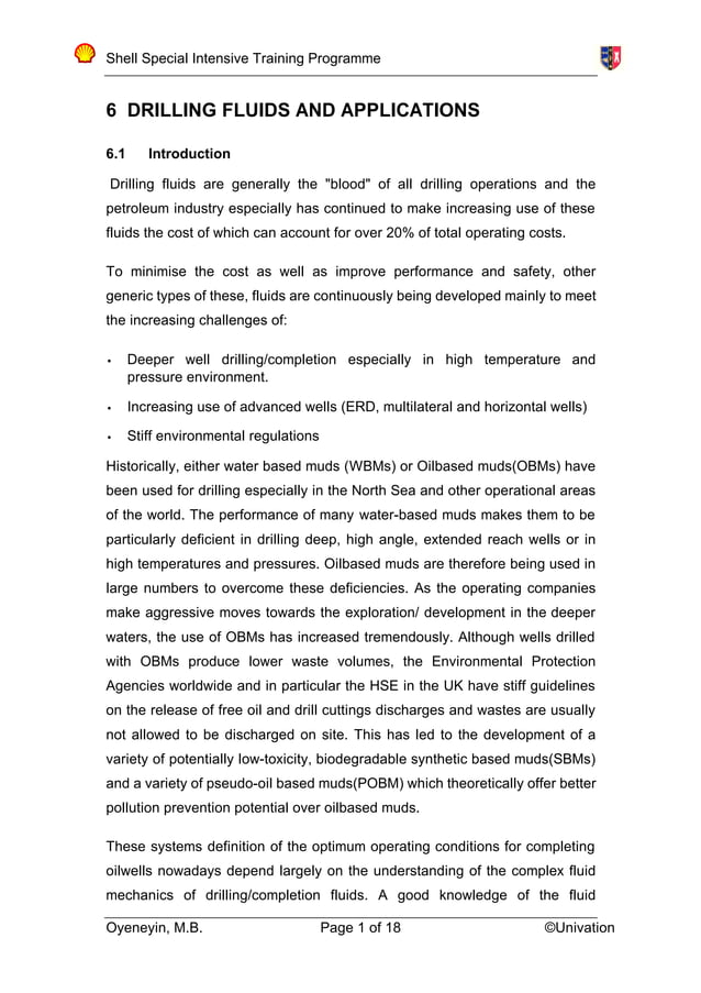 06 drilling fluids | PDF