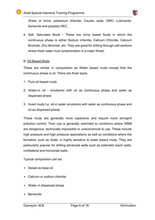 06 drilling fluids | PDF