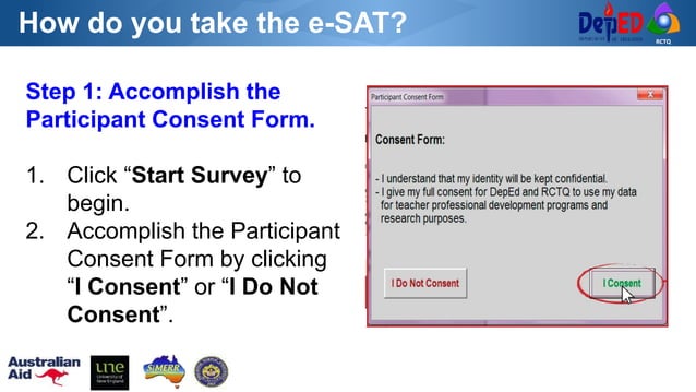 Electronic Self-assessment Tool (e-SAT) | PPTX | Standardized Testing ...