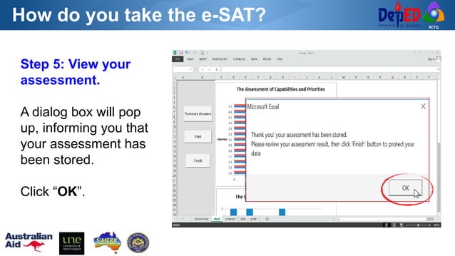 Electronic Self-assessment Tool (e-SAT) | PPTX | Standardized Testing ...
