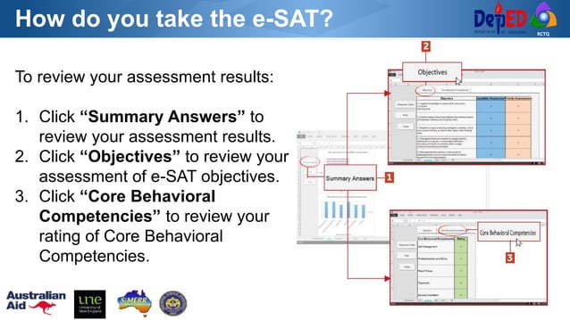 Electronic Self-assessment Tool (e-SAT) | PPTX | Standardized Testing ...