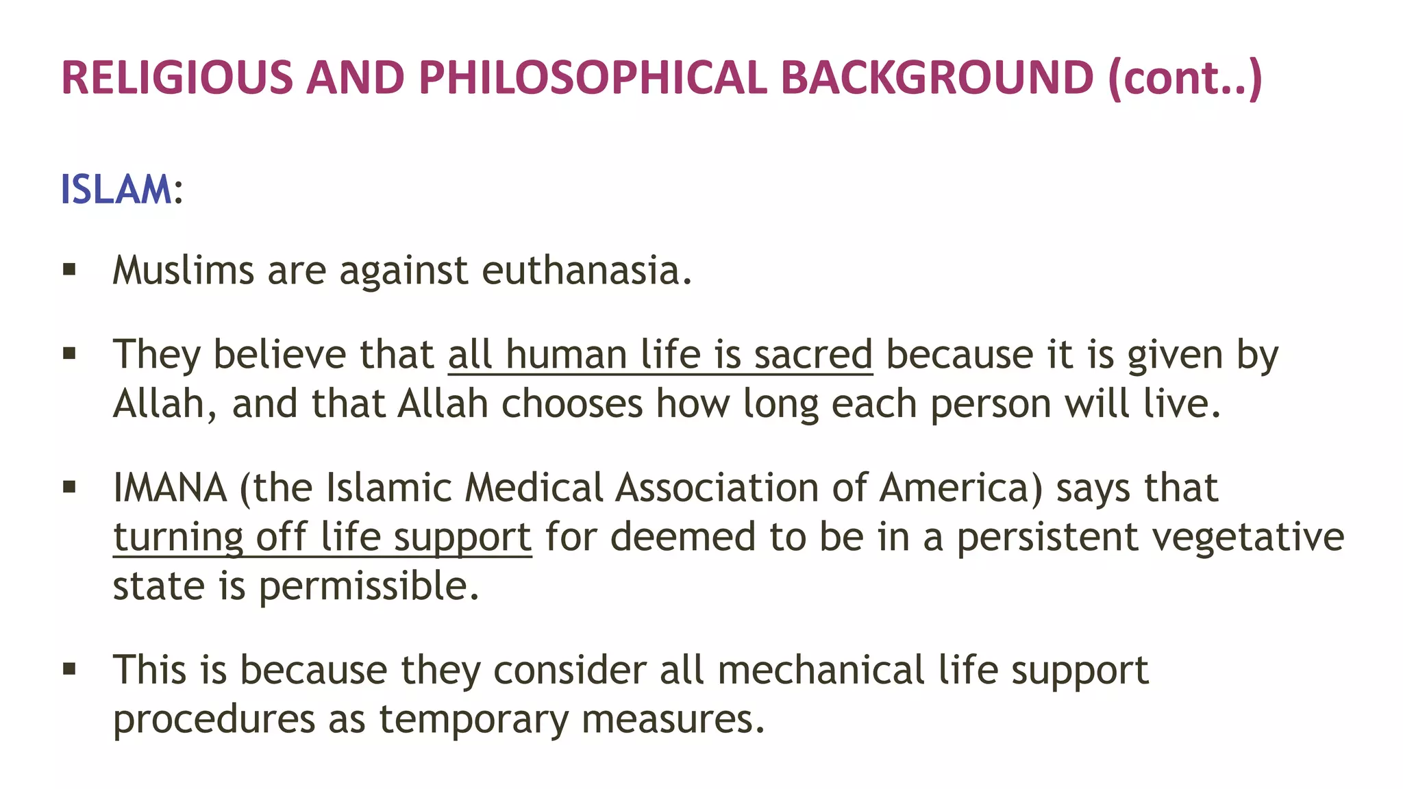 Euthanasia - Types, Arguments For and Against | PDF