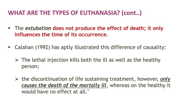 Euthanasia - Types, Arguments For and Against | PDF | First Aid | Injuries