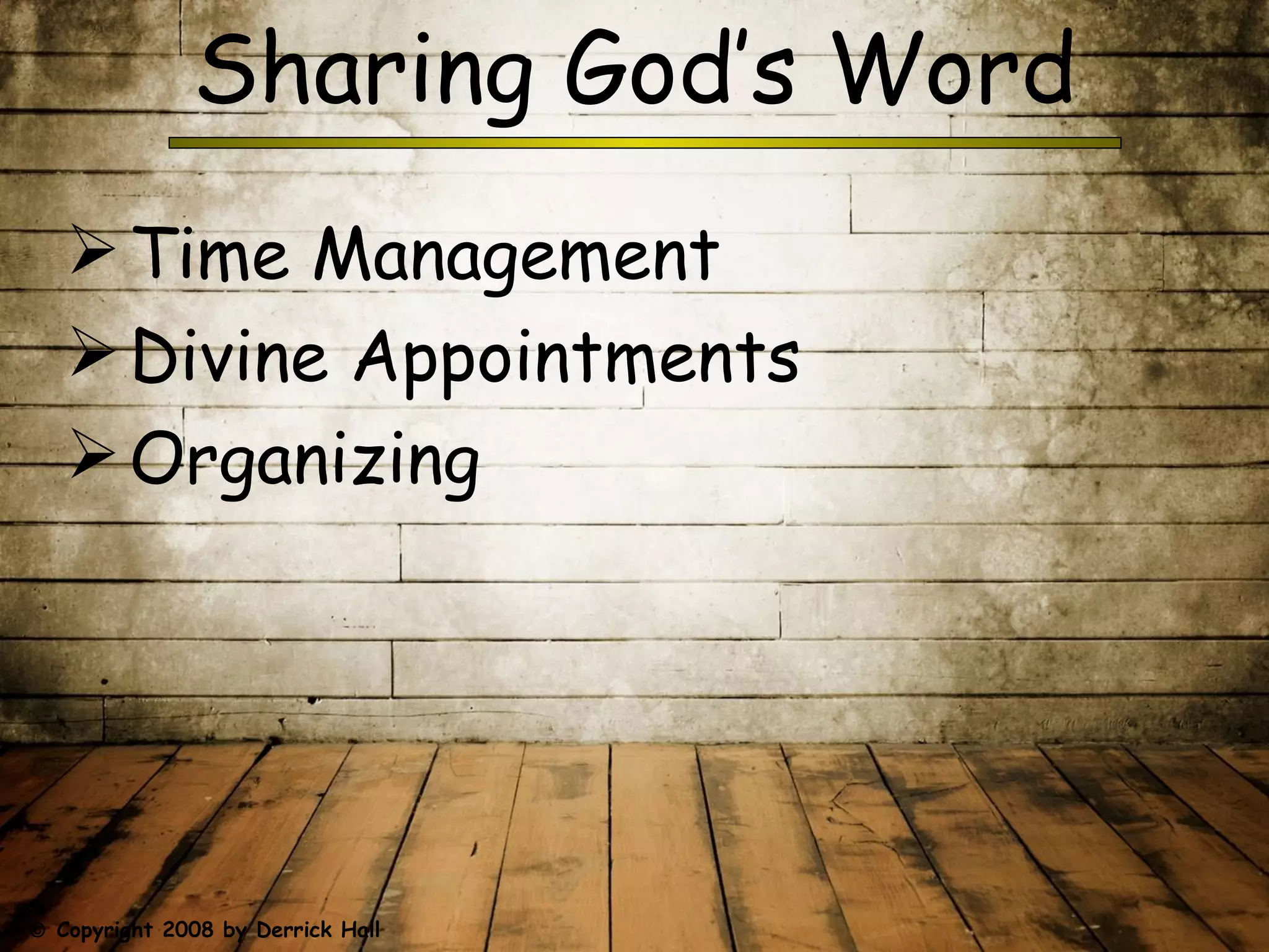 06 Evangelism 101 Giving Bible Studies | PPT