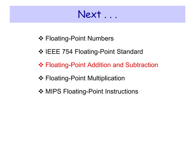 06 floating point | PPT