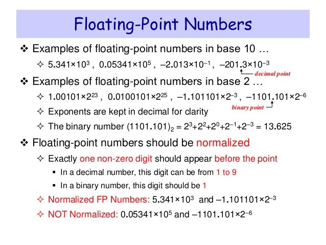06 Floating Point