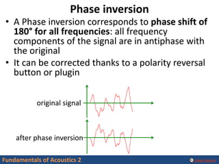 Fundamentals of Acoustics 2 - Phase, sound sources | PDF