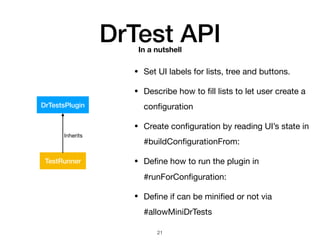 DrTests: The Future of Testing in Pharo | PPT