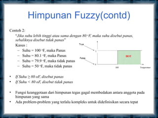 Materi Penghantar Fuzzy Logic ( Fuzzifikasi, inference dan defuzzifikasi) | PPT