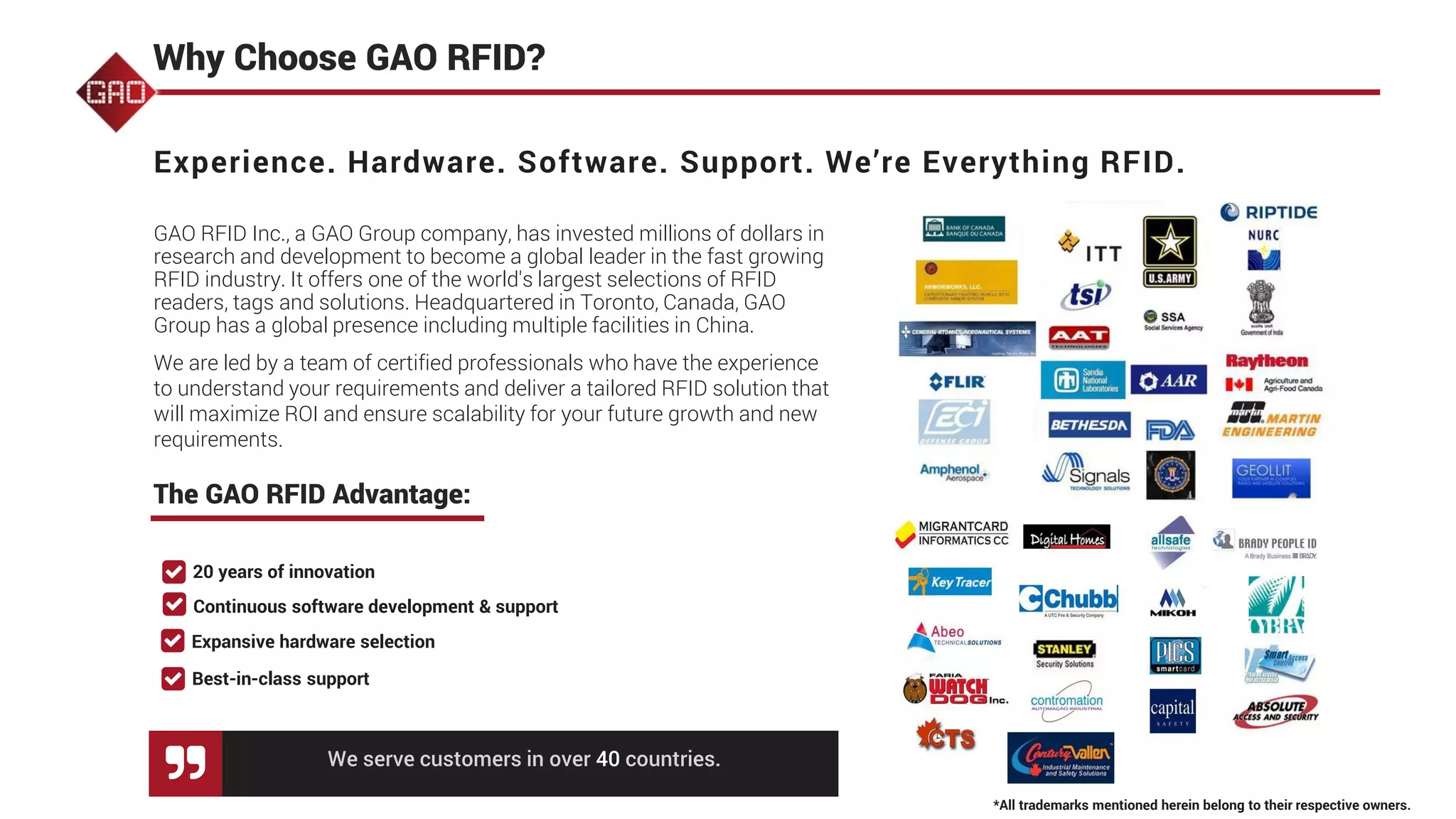 GAO RFID Asset Management System: Easily manage the flow of materials ...