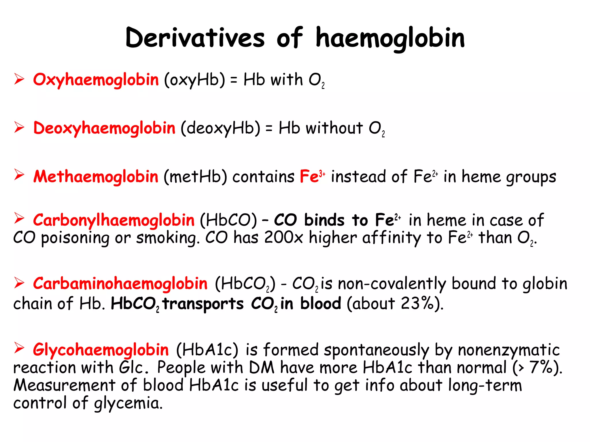 Hemoglobin structure | PPT