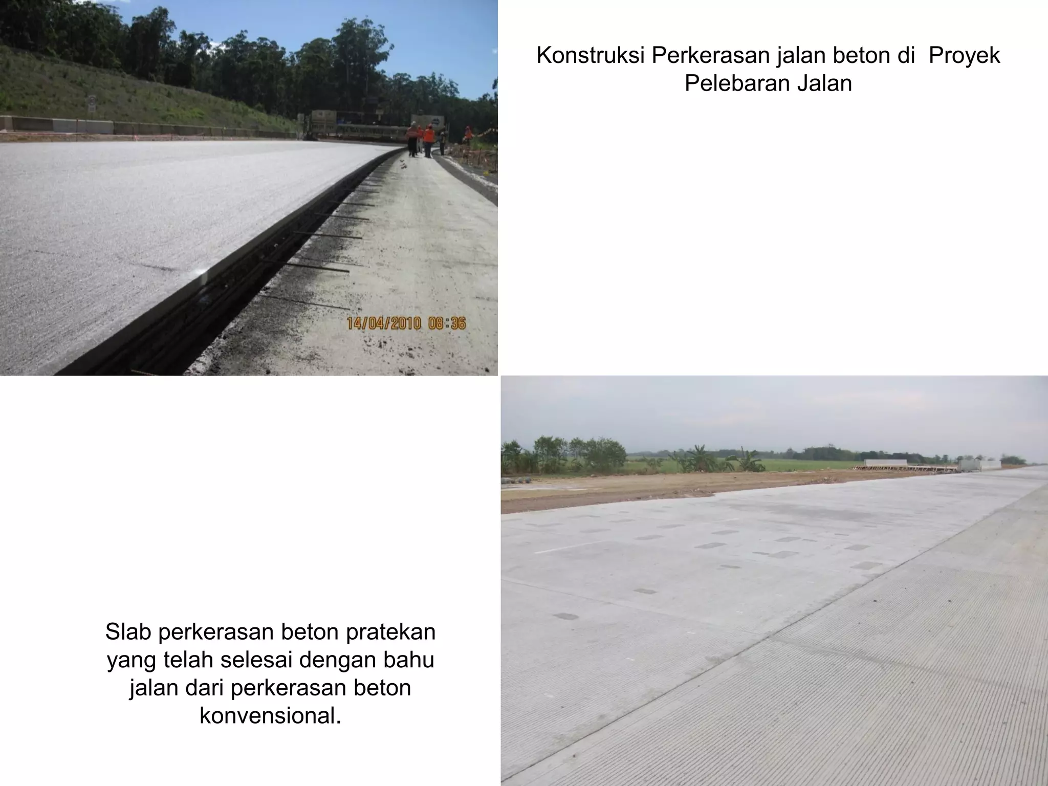 06 ho pelaksanaan pekerjaan pekerasan jalan beton | PDF