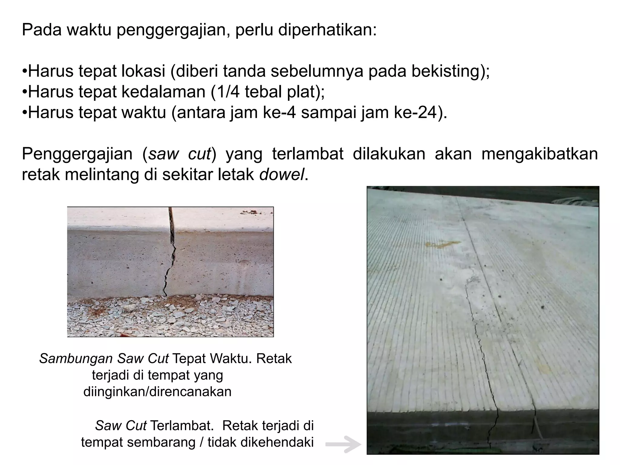 06 ho pelaksanaan pekerjaan pekerasan jalan beton | PDF