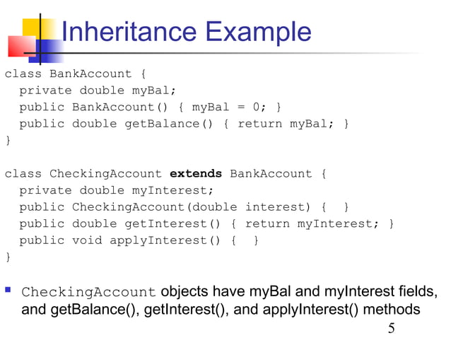 06 inheritance | PPT
