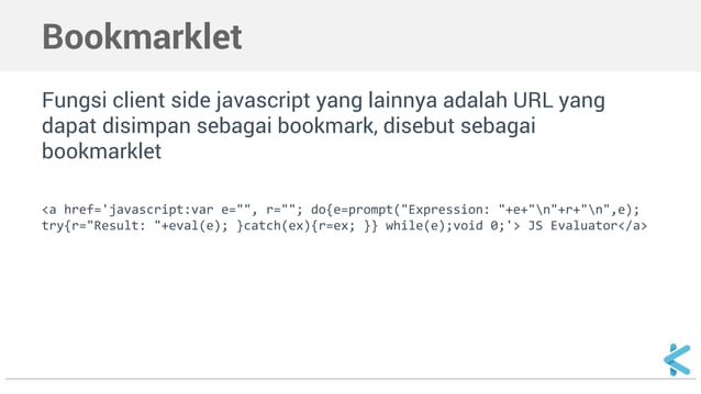 Pemrograman Web - Client Side Javascript | PPT