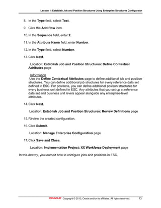 06 job and position structures esc | PDF