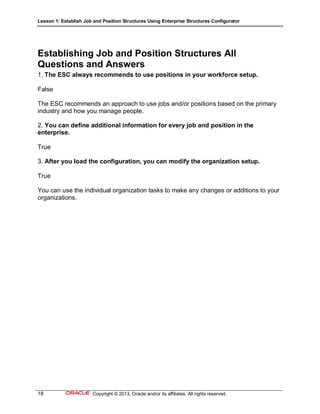 06 job and position structures esc | PDF