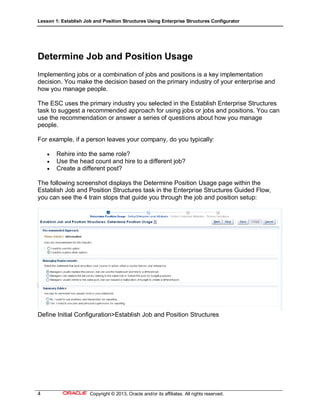 06 job and position structures esc | PDF