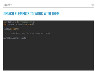 06 jQuery #burningkeyboards