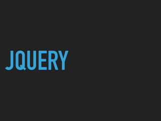 06 jQuery #burningkeyboards