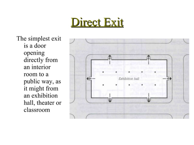 Building Code - Egress | PPT | Auto Safety | Automotive