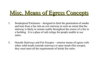 Building Code - Egress | PPT