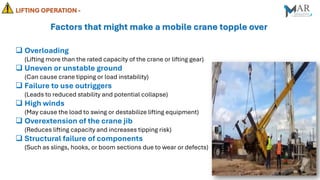 Lifting Operations Safety and Risk Control | PDF