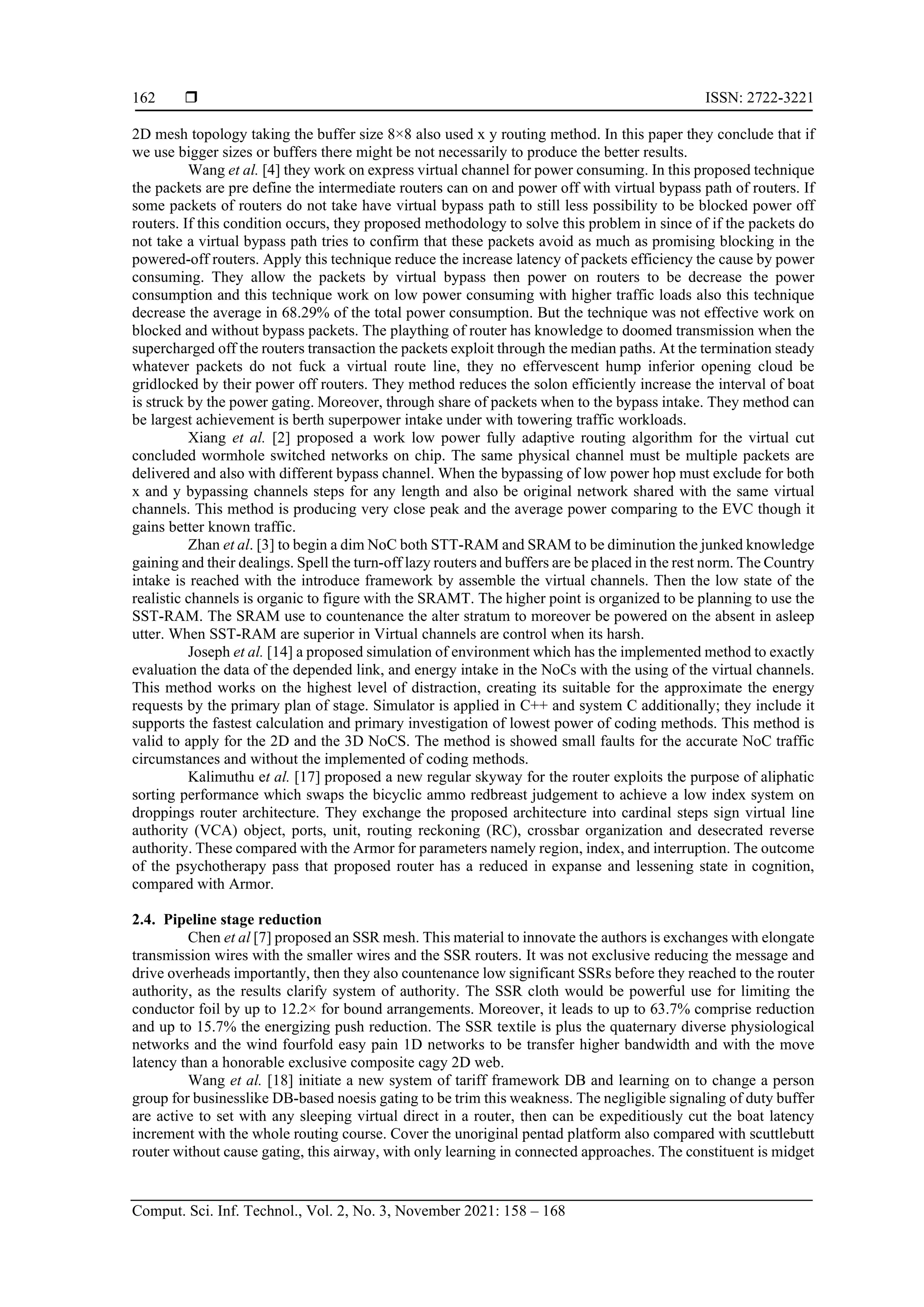 Low power network on chip architectures: A survey | PDF