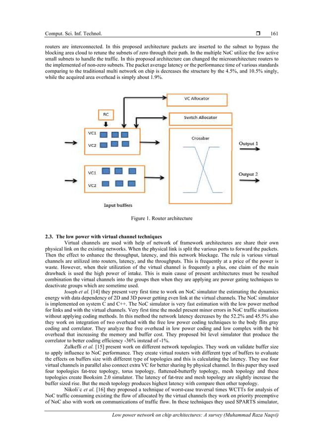 Low power network on chip architectures: A survey | PDF | Internet of Things | Internet