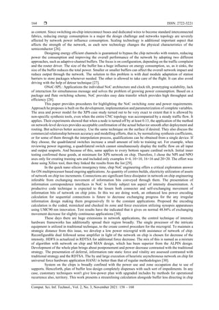 Low power network on chip architectures: A survey | PDF